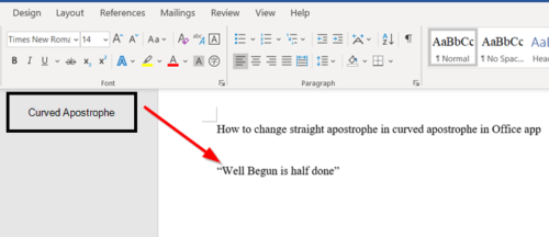 How to change Straight Quotes to Smart Quotes in Office apps