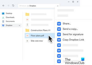 Dropbox app for Windows 11 PC Review