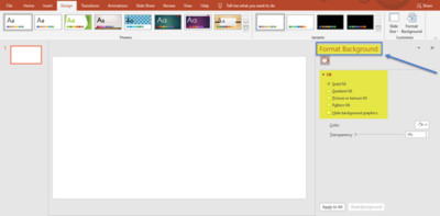 How to change Background in PowerPoint