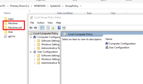 Failed to open the Group Policy Object on this computer