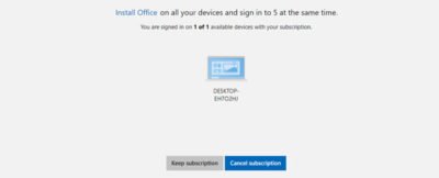 How to cancel Office 365 Subscription or stop Auto renewal