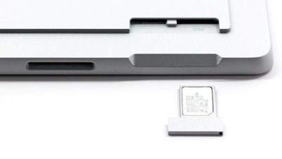 How to insert a SIM card & set up data connection on Surface