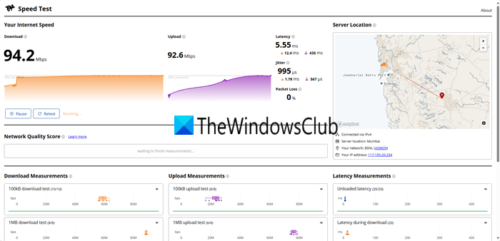 Best free Internet Speed Test online services and websites