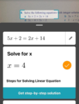 Microsoft Math Solver app for PC solves math problems in a snap
