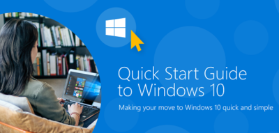 Download Windows 10 Guides for Beginners from Microsoft
