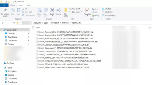 How to clear Outlook cache in Windows 11
