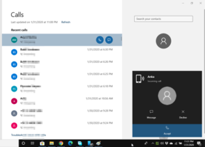 How to set up and use Calls in Phone Link app on Windows 11/10