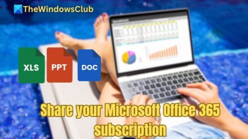 How to share Microsoft 365 subscription with friends and family