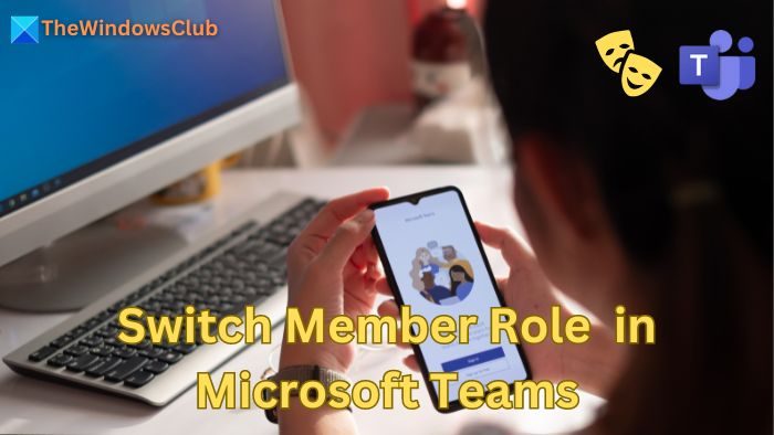 How to switch Member Role and remove a Member in Teams