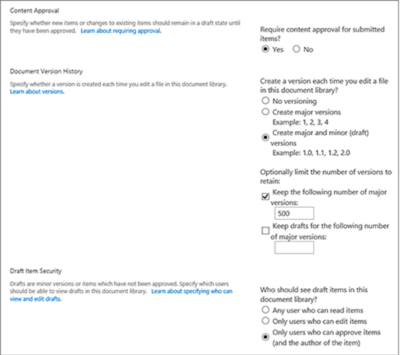 How to enable Versioning in SharePoint for a Library or List 2025