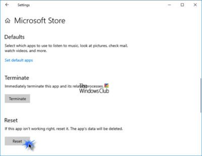 Repair, Reset or Clear Microsoft Store Cache in Windows 11