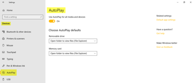 Windows 10 Devices Settings: Change Printers, Bluetooth, etc, settings