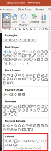 How to add a Callout in PowerPoint Slide