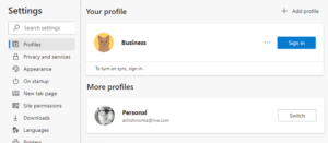 Change User name and Profile image in Chrome, Edge, Firefox