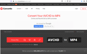 Convert AVCHD to MP4 using free converters for Windows PC