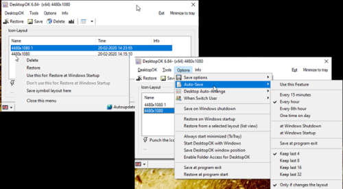 Keep Desktop Icons from moving when undocking Windows 11/10