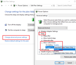 Computer automatically waking up from Sleep in Windows 11