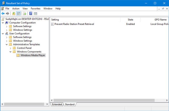 How to view Group Policy applied to a Windows computer
