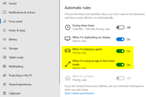 How to enable Full-screen Notifications in Windows 11