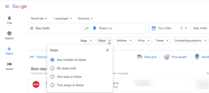 How to set up Google Flight alerts