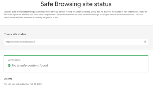 How to check if a Website is safe using Online URL Scanners, etc.