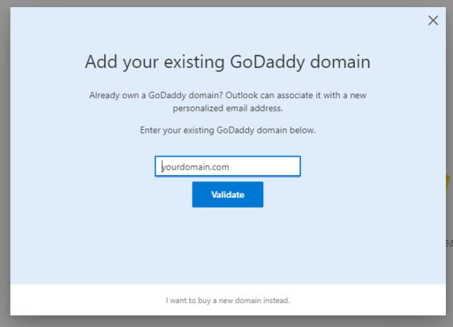 How to create & setup custom domain email ID in Outlook
