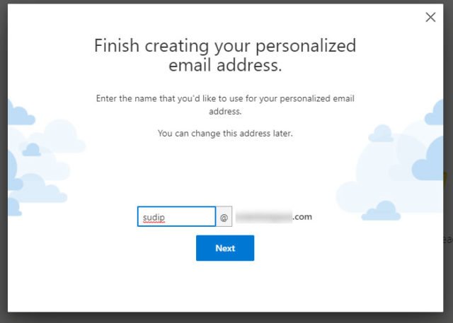 How to create & setup custom domain email ID in Outlook