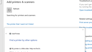 Scanner or Printer Driver is unavailable in Windows 11/10