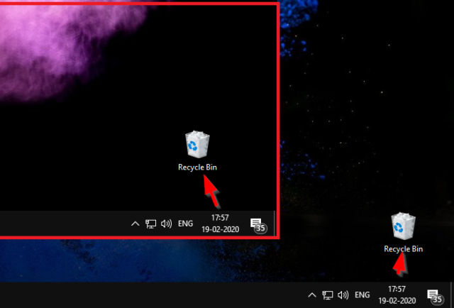 Keep Desktop Icons from moving when undocking Windows 11/10