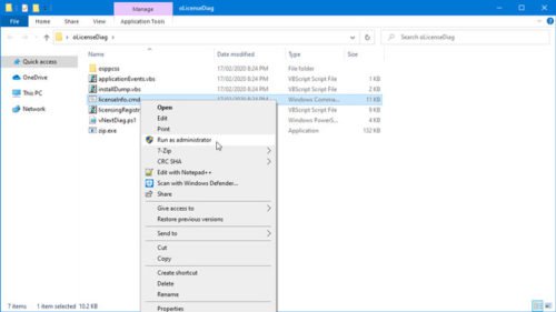 How to use the Office Licensing Diagnostic Tool