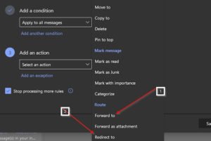 How to automatically forward emails from Outlook to Gmail