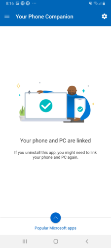 How to add a Phone via Phone Settings in Windows 10