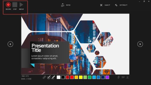 How to record Audio Narration for PowerPoint presentation