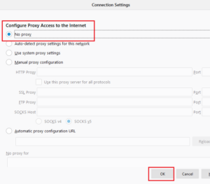 Fix Server not found, Firefox can't find the server