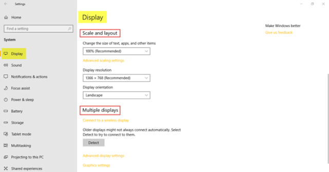 Windows 10 System Settings: Configure Storage, Multi-Tasking, etc.