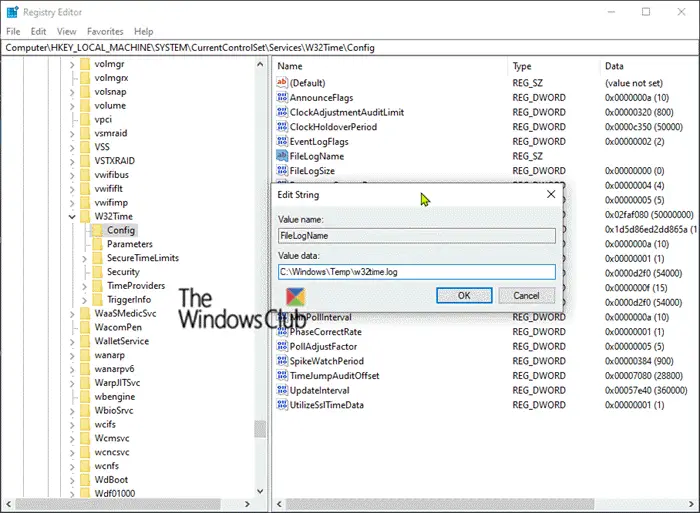 How to turn on debug logging in the Windows Time Service How to turn on debug logging in the Windows Time Service