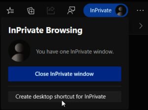 How to start Microsoft Edge in InPrivate mode on Windows 11