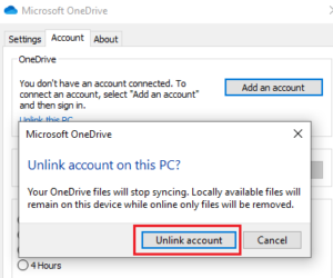 Fix 0x8004de34 OneDrive error on Windows 11