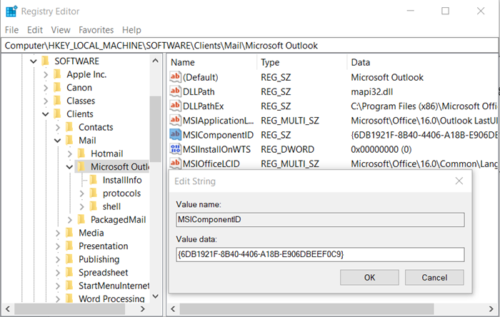The snip could not be sent, Check that an email program is installed