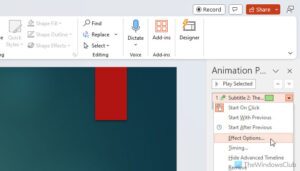 How to dim Text in PowerPoint presentations