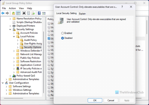 Fix ShellExecuteEx failed error in Windows 11/10