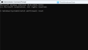 Import, Export, Repair, Restore Default Firewall Policy in Windows