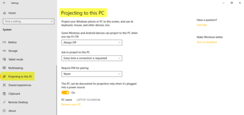 Windows 10 System Settings: Configure Storage, Multi-Tasking, etc.