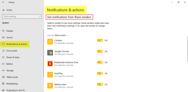 Windows 10 System Settings: Configure Storage, Multi-Tasking, etc.