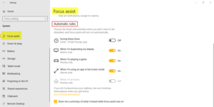 Windows 10 System Settings: Configure Storage, Multi-Tasking, etc.