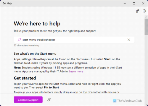 Windows 11/10 Start Menu grayed out and unresponsive