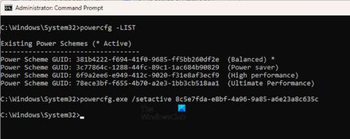 How to Backup or Restore default Power Plans in Windows 11/10