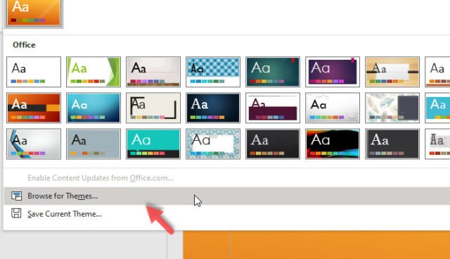 How to create a Design Preset or a Theme in PowerPoint