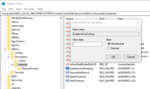 How to remove Msftconnecttest Redirect error in Windows 11/10