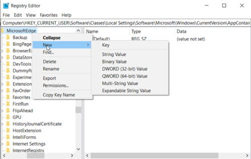 Enable Save As Download Prompt in Edge browser on Windows